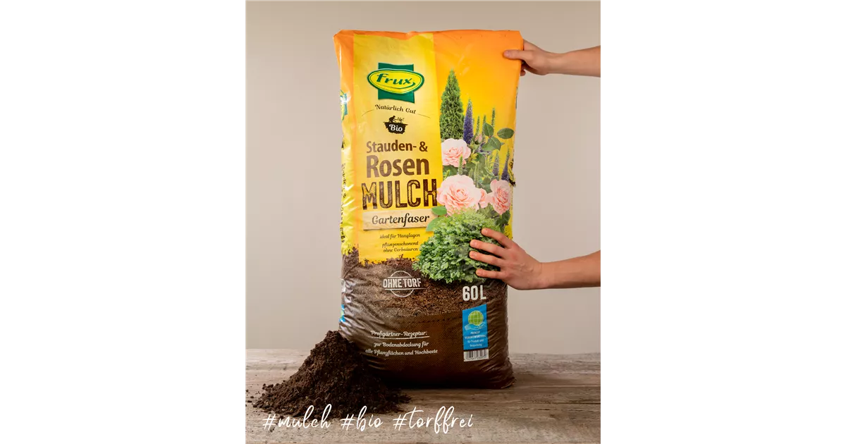 Frux Bio Stauden- & Rosenmulch kaufen | Florado